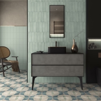 Tile ceramic MILANO MENTA 6,9X24 DUNE