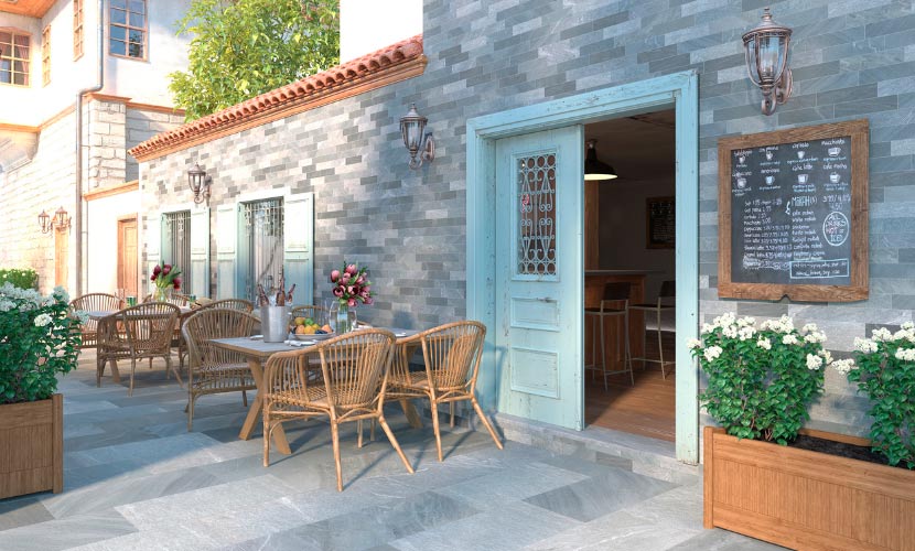 Tiled façades: a collection of stylish ideas